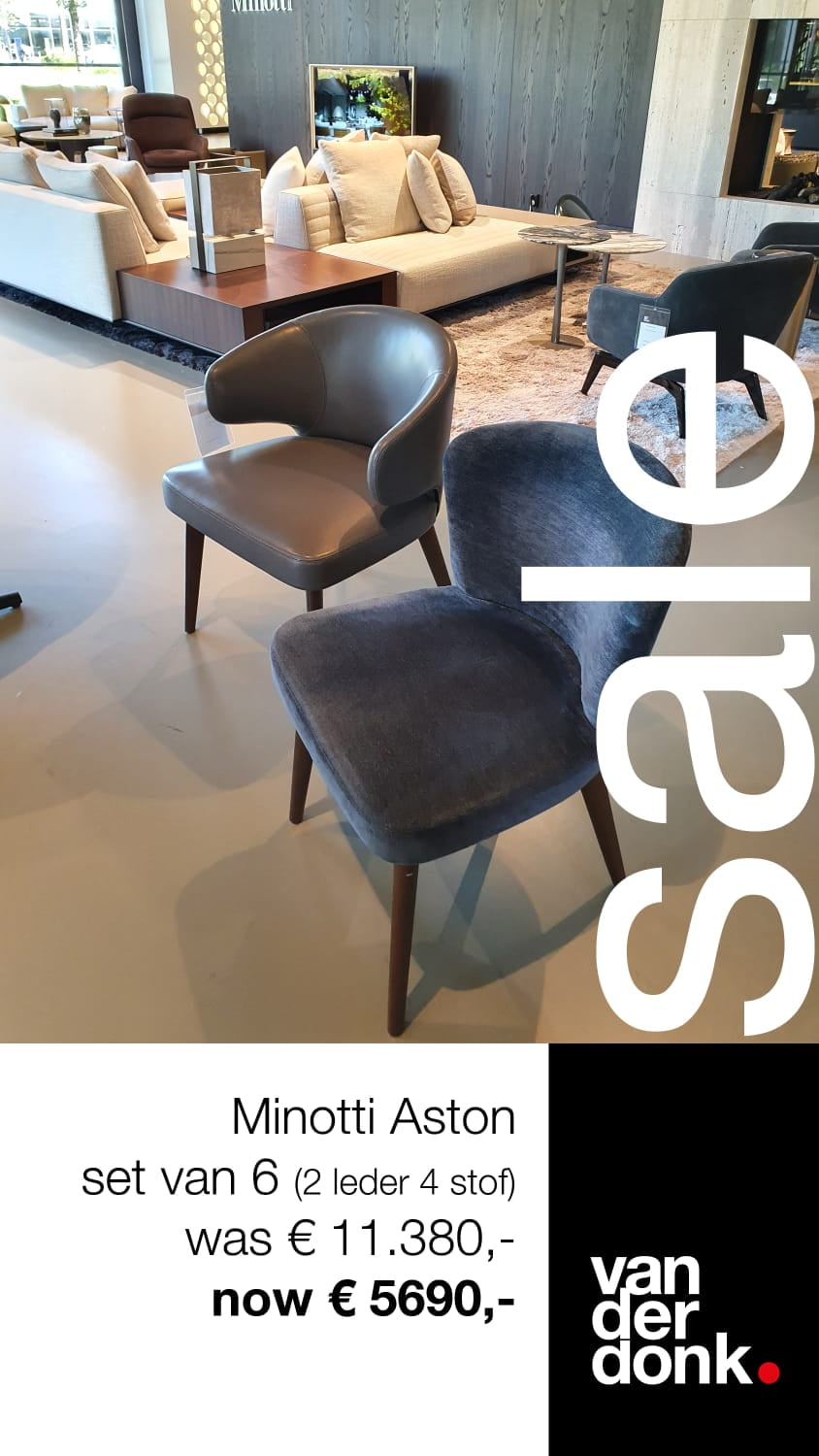 Minotti Raphael Dining - Van der Donk interieur