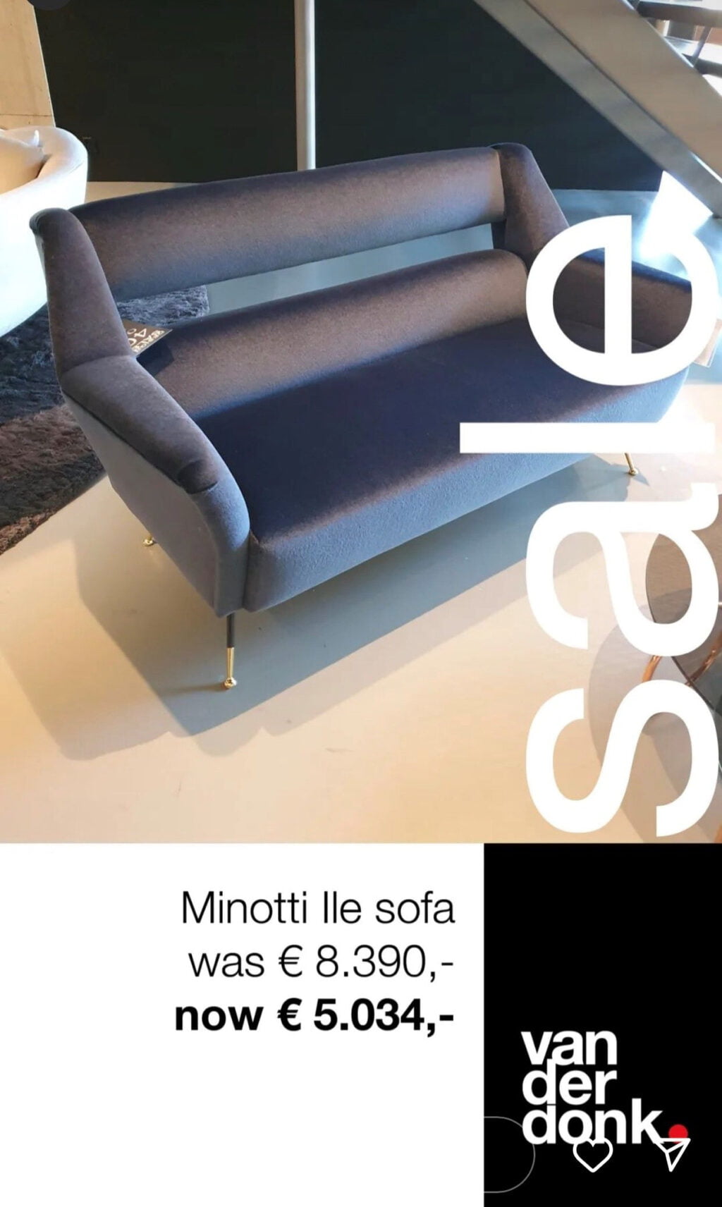 Minotti Dylan Low - Van der Donk interieur