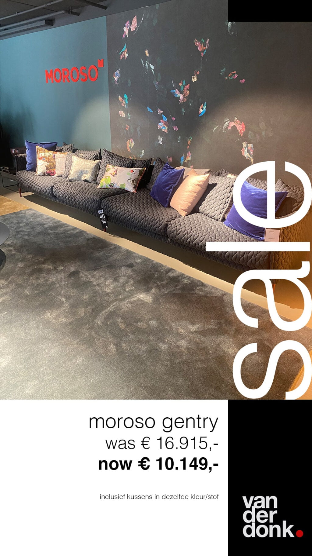 Moroso meubelen | officiële dealer | Van der Donk interieur