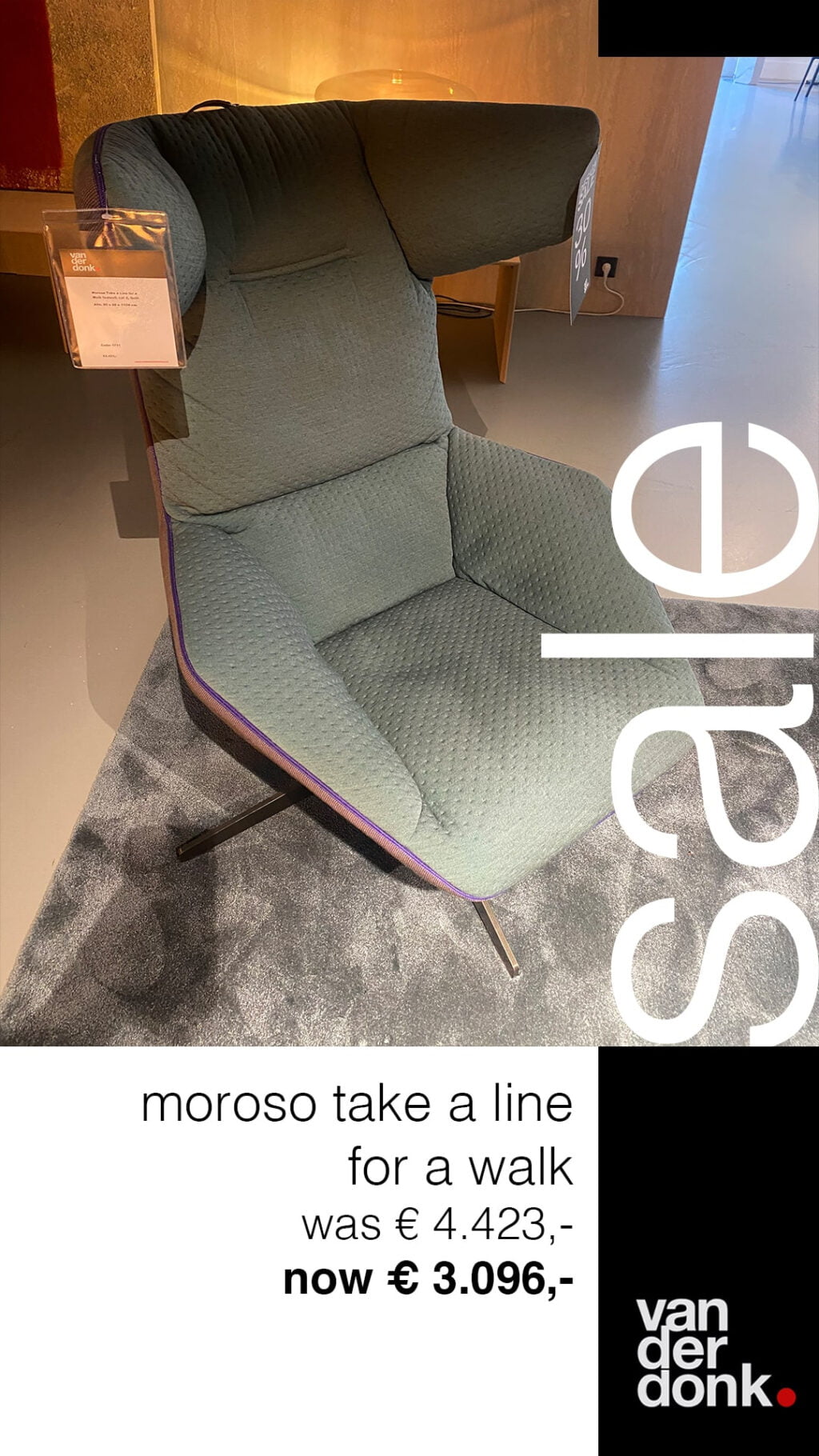 Moroso meubelen | officiële dealer | Van der Donk interieur